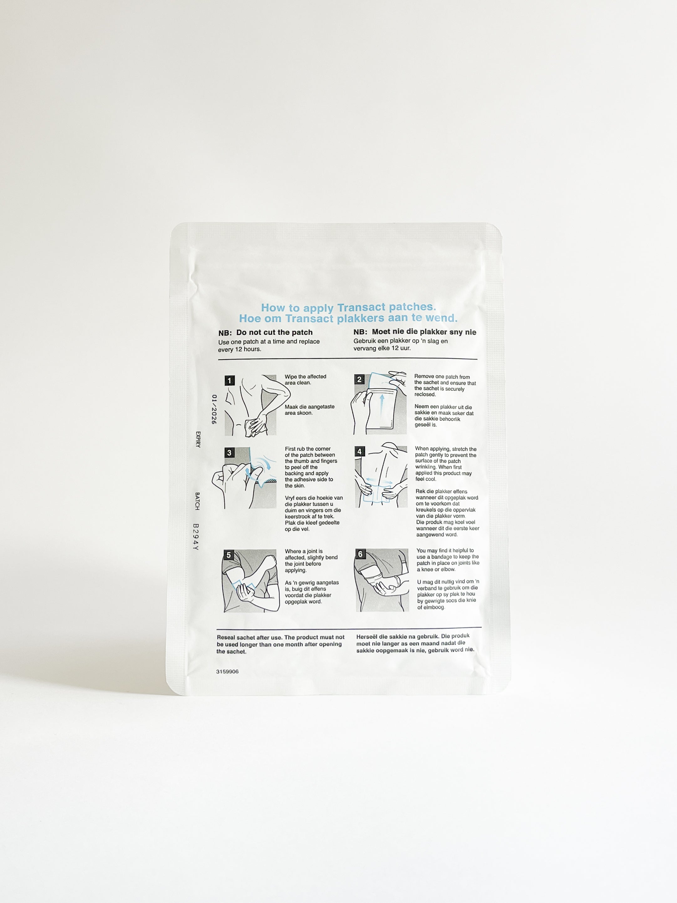 TransAct Medicated Pain Relief Patch – Green Empress Herbs